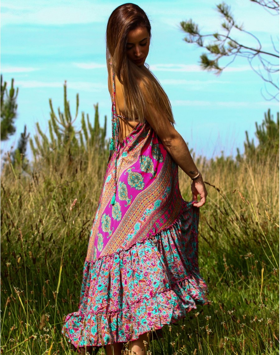 Vestido de seda 100% Natural | Lakshmi Soul